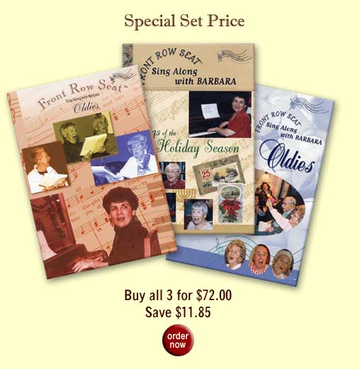 Senior Sing Along DVD - Front Row Seat Videos